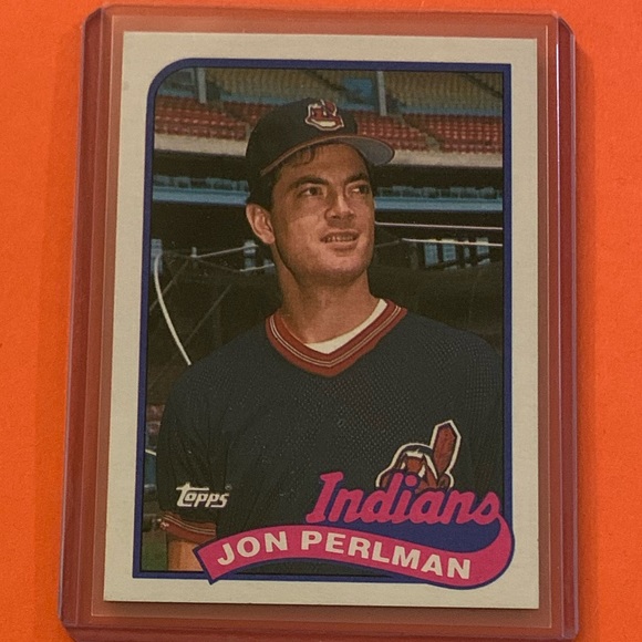 Topps | Toys | Jon Perlman 476 989 Topps Baseball Trading Card | Poshmark
